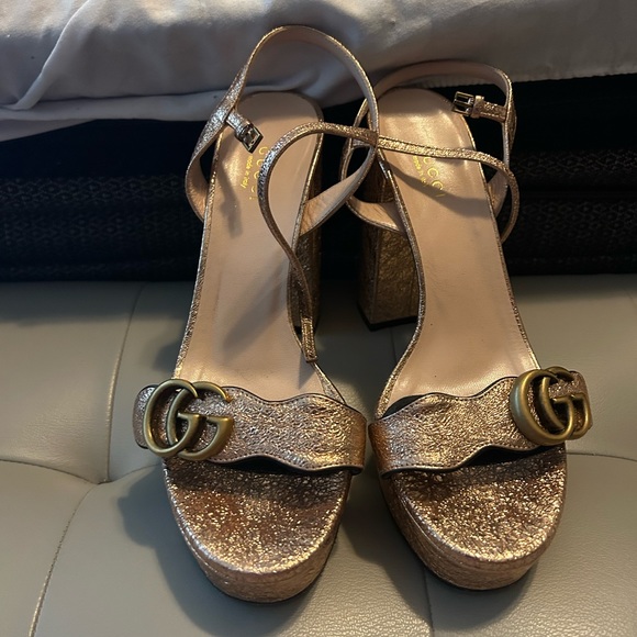 Gucci | Shoes | Rose Gold Gucci Heels | Poshmark